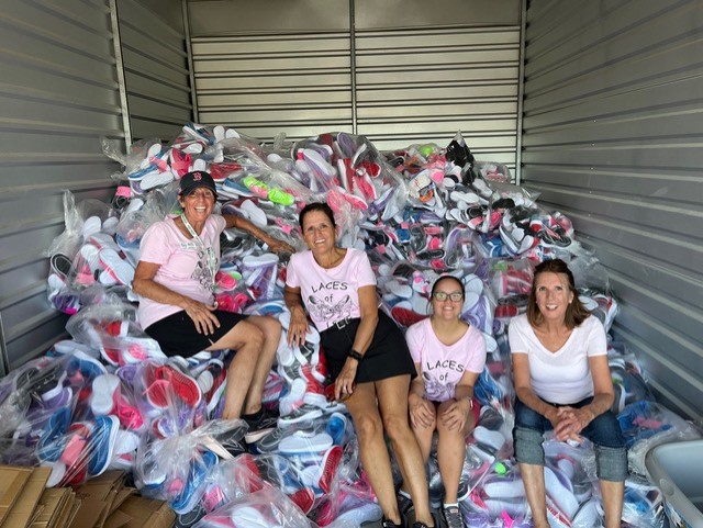 Operation Warm’s donation of shoes fills Laces of Love’s distribution ...